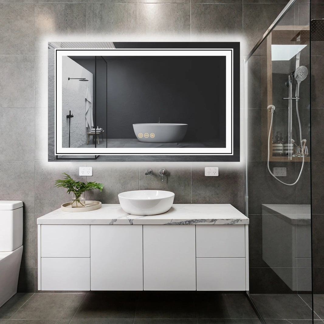 Top LED Bathroom Mirrors, Modern Lighted Designs & Mirrors With Lights ...
